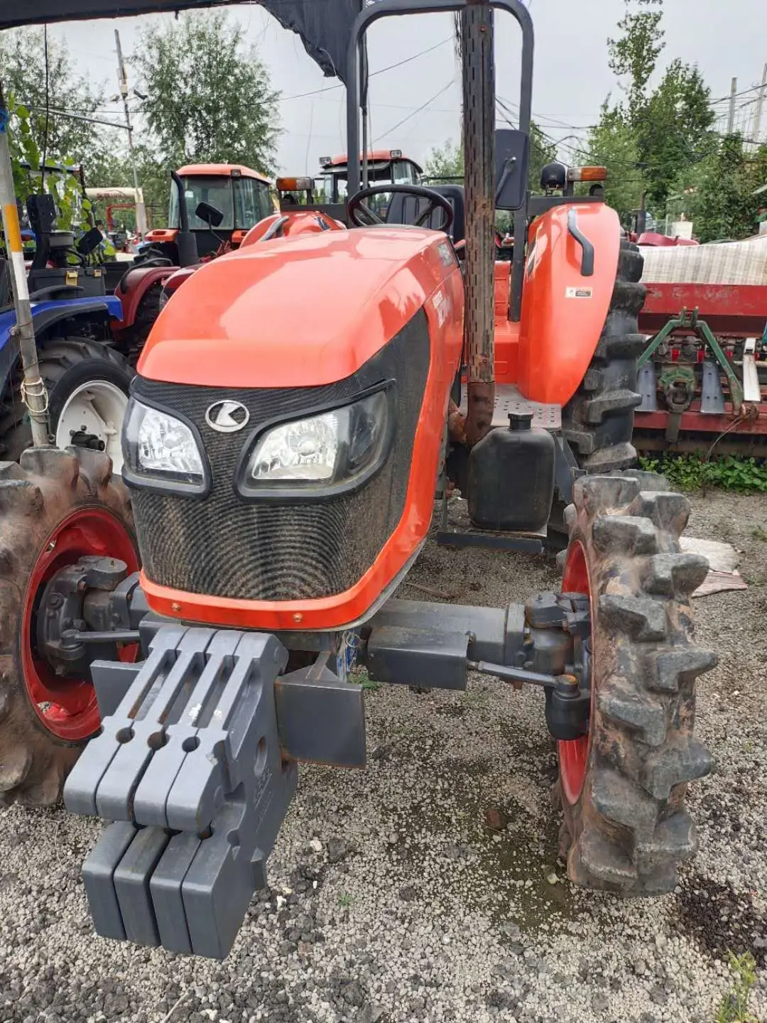 Second-hand Japan Kubota Tractor Agriculture Used 70hp 45hp 4wd Farm ...