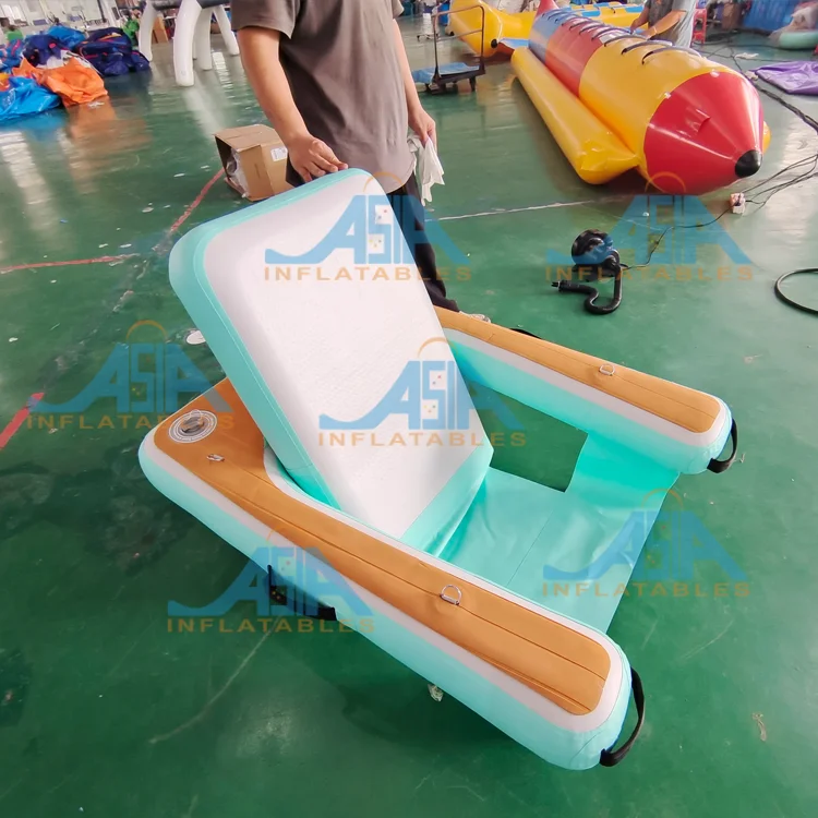 Inflatable Water Floating Raft Platform Pool Bar Table Yacht Dock With ...