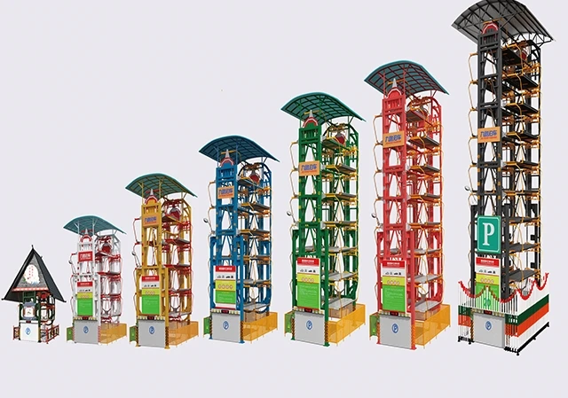 Smart Parking Carousel System - Efficient Rotary Parking