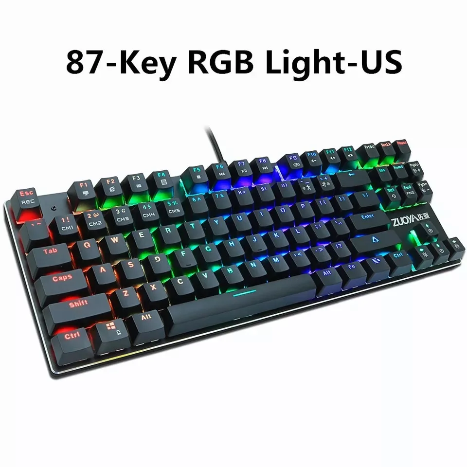 Redwingy Russian Letters Mechanical Keyboard To English Wired Usb ...