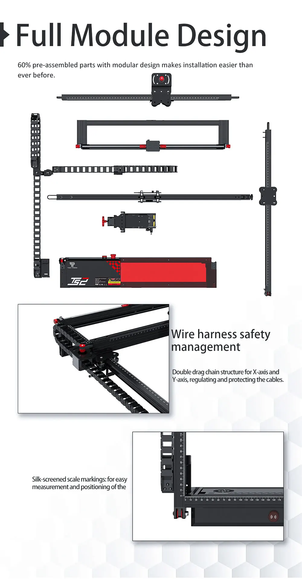 TWOTREES TS2 20W Laser Engraving Machines - Multifunctional DIY