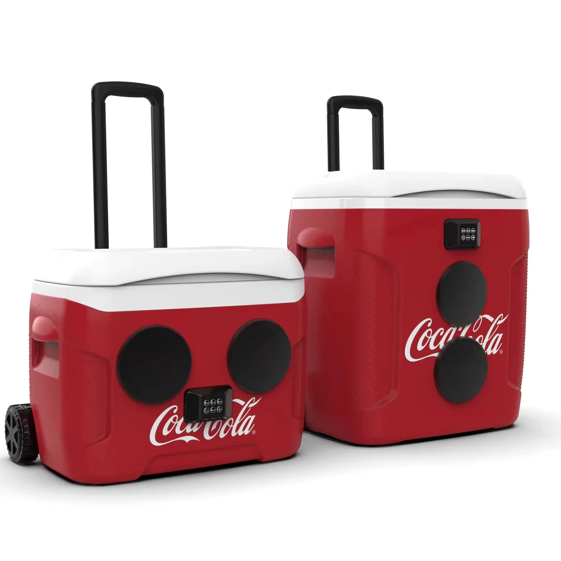 Huge 54 quart insulated cooler features thick walls for superior ice ...