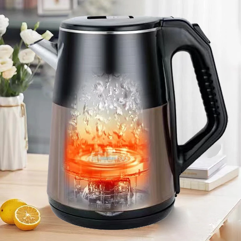 Home Appliance 1.8L 220v Cordless Jug Fast Water Boiling Glass Electric ...
