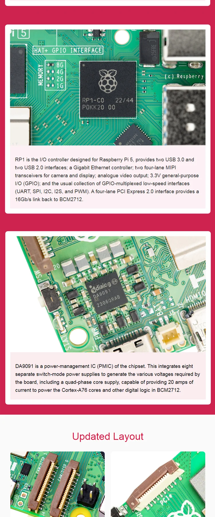 New Raspberry Pi 5 Model 4gb Ram Bcm2712 Linux Computer In Stock Single Development Board Kits ...