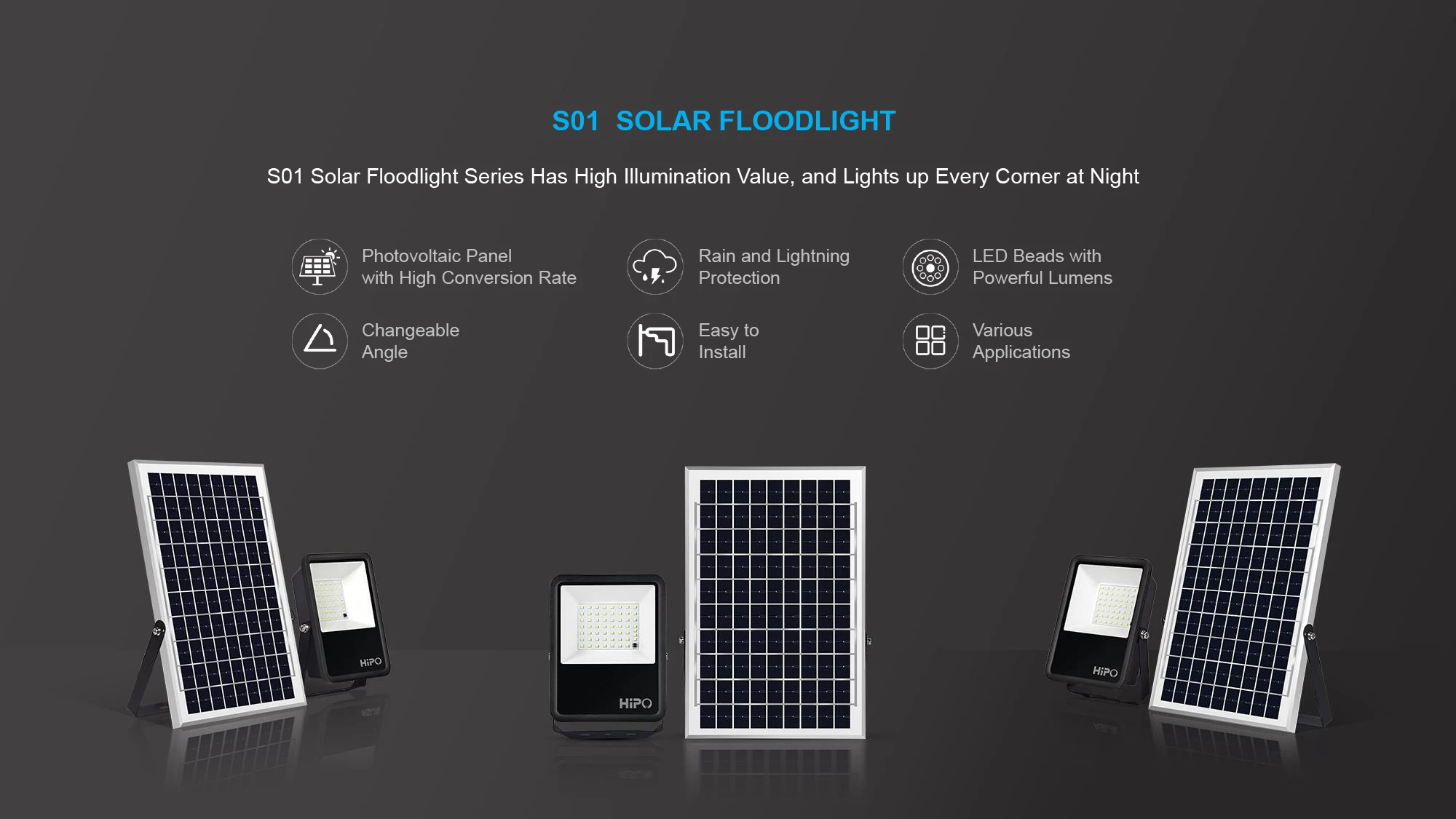 Hipo Monocrystalline Solar Panels - Reliable Garden Lights