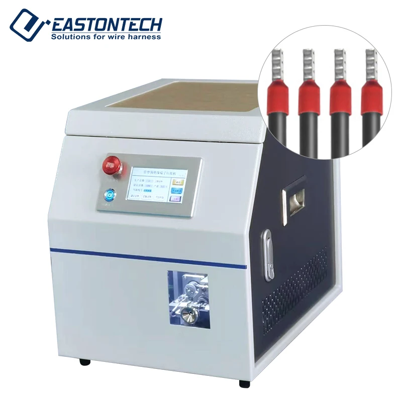 0.5-4.0mm2 Electric Semi Automatic Ferrule Crimping Machine EW-5010A ...