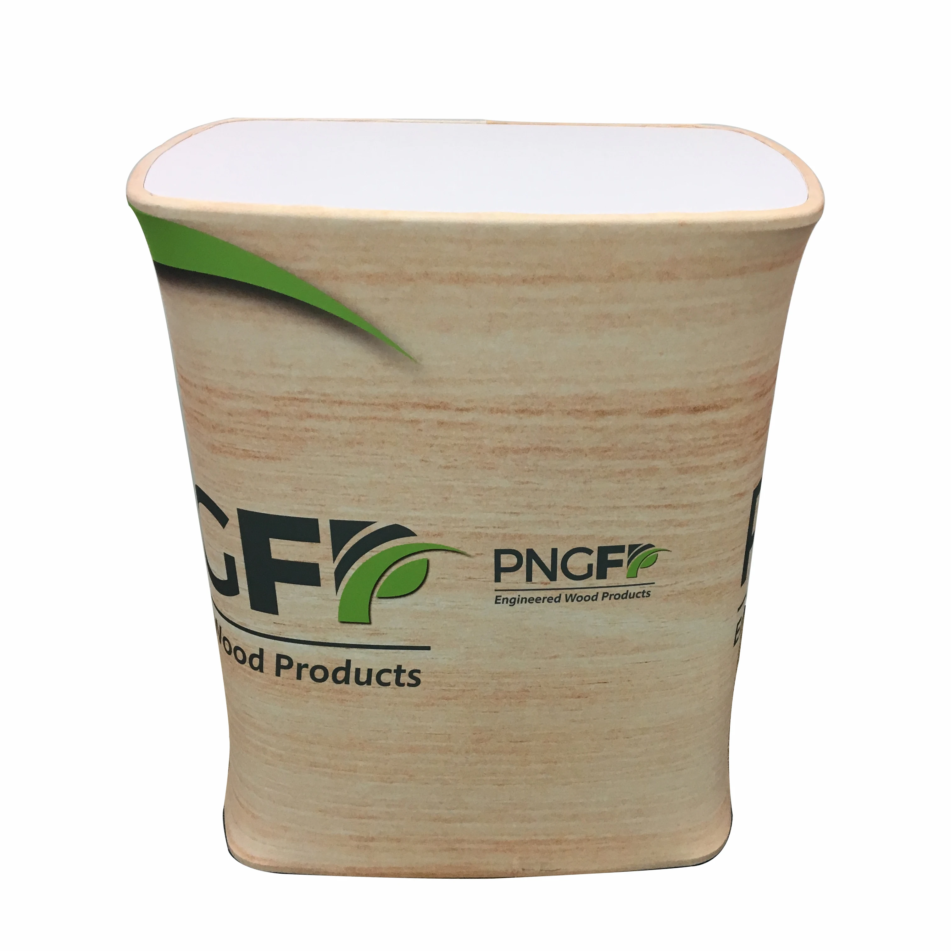 Exhibition Booth Portable Promotion Counter Table Pp Desk Plastic Table ...