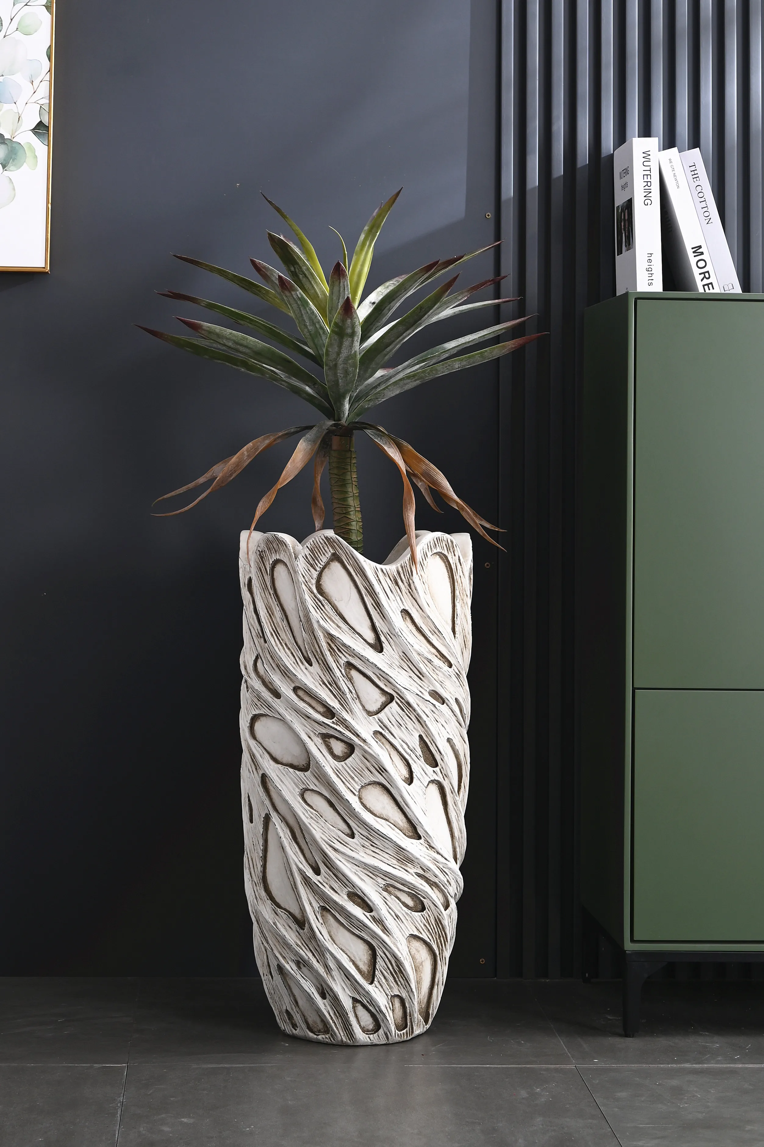 Large Outdoor Vases for Shipping Mansion,european-style Floor Vase ...