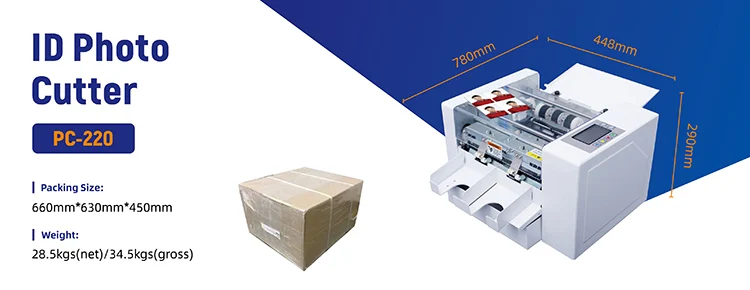 Automatic Passport Photo Cutting Machine/id Photo Cutter/photo Paper ...