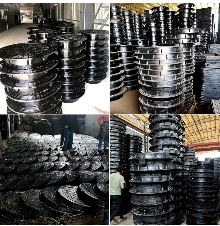 OEM B125 C250 En124 850X850mm Class D400 600X600mm Round/Square Black ...