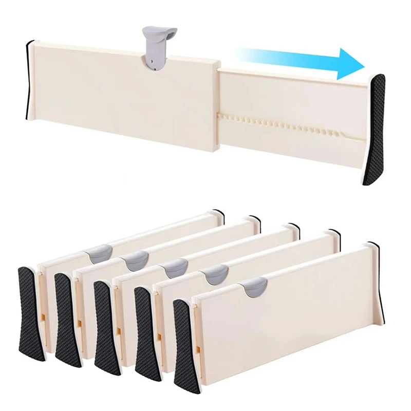 Expandable Drawer Divider Adjustable Drawer Organizer Clapboard ...