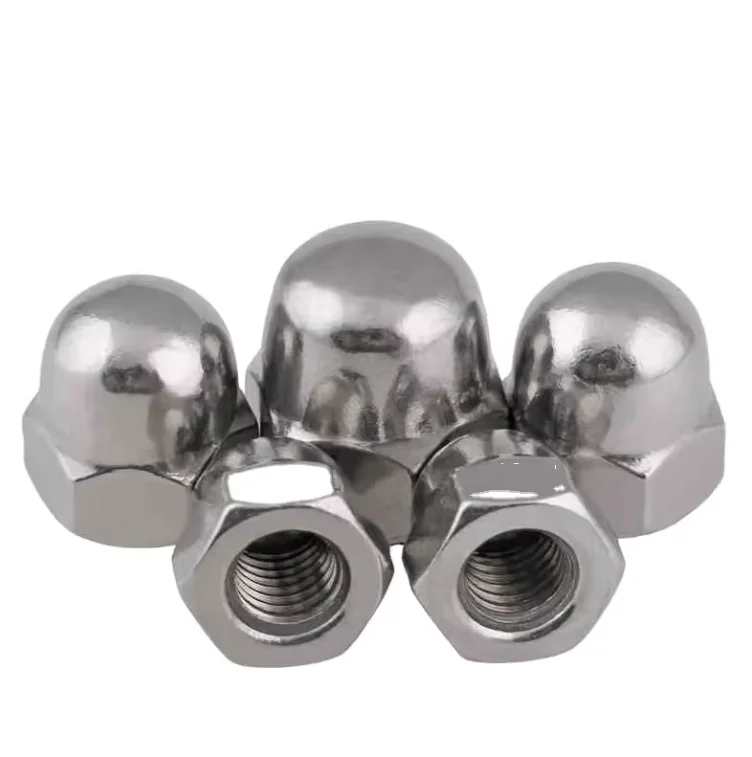 Stainless Steel Hex Acorn Cap Dome Nut Din1587| Alibaba.com