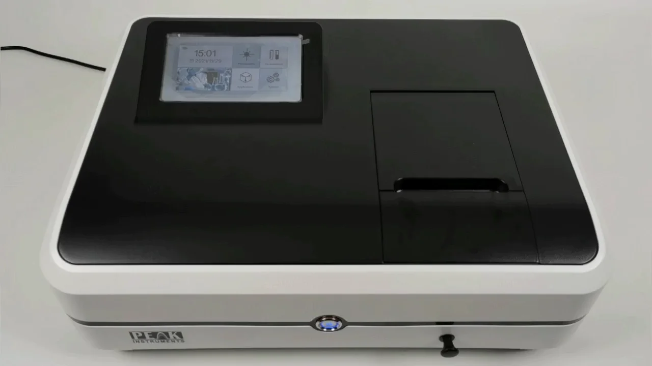 Low Price Photometer Touch Screen Spectrometer 320-1100nm Automatic 4nm ...