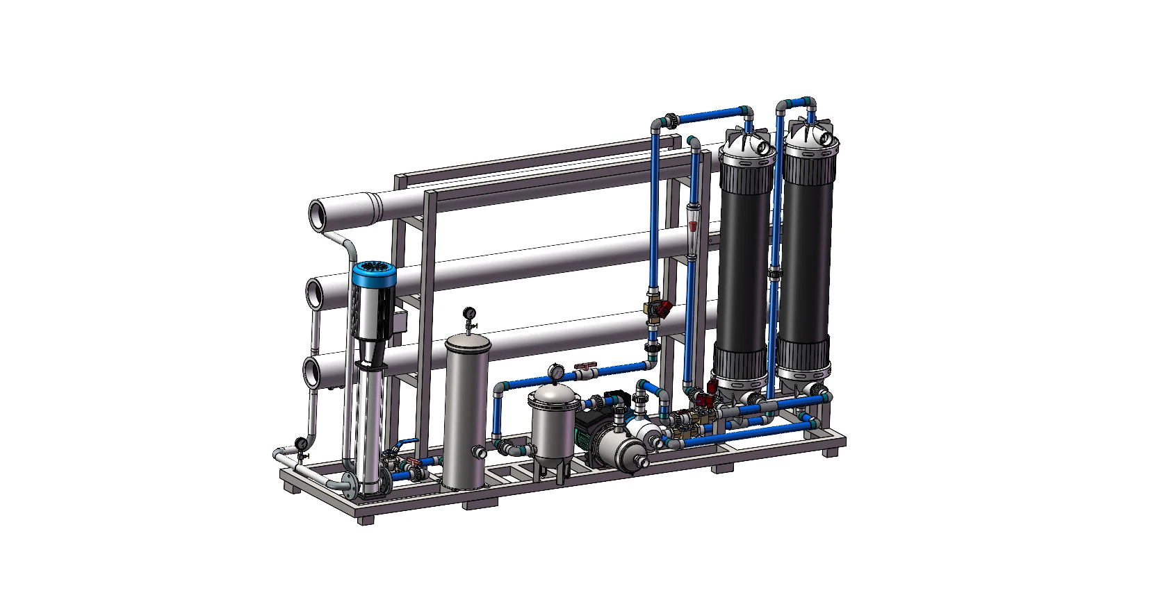 Customizable Water Treatment - RO Desalination Plant System
