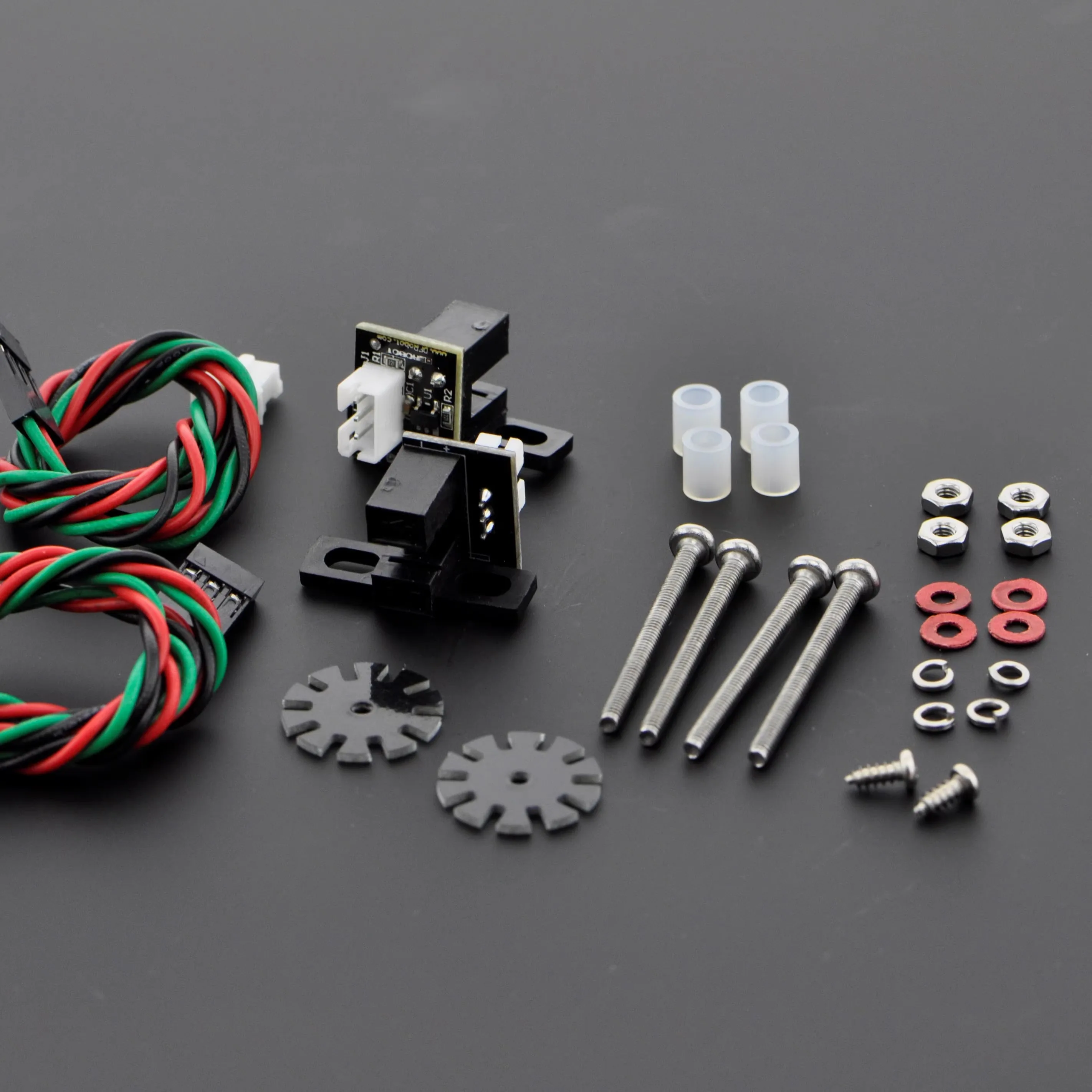 Dfrobot A4wd 3pa Robot Car Encoder Kit Speed Sensor Arduino Compatible ...