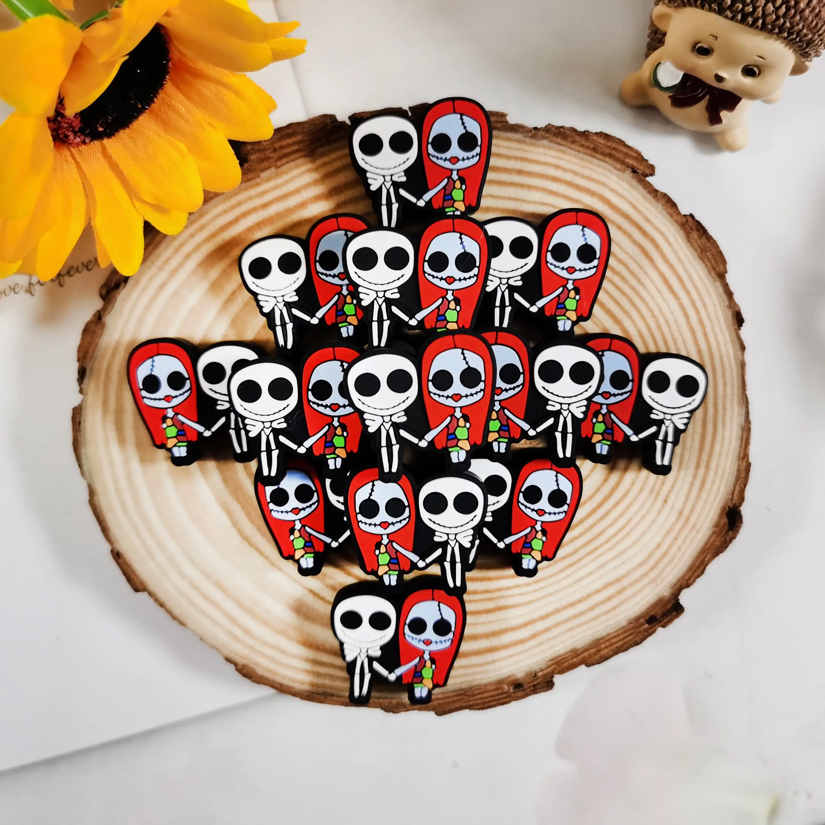 New Design Ghost Soothing Baby Teething Chewing Toys Pacifier Chain ...