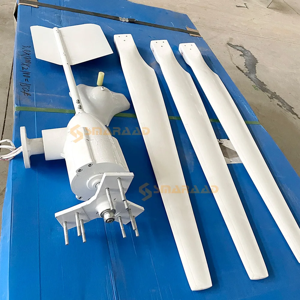 New Energy Windmill 3kw 5kw 10kw 48v 96v 220v Wind Turbine Generator ...