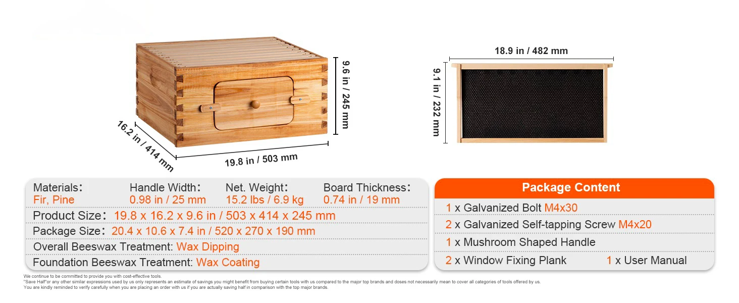 Beehive Brood Boxes for Observation Beehive| Alibaba.com