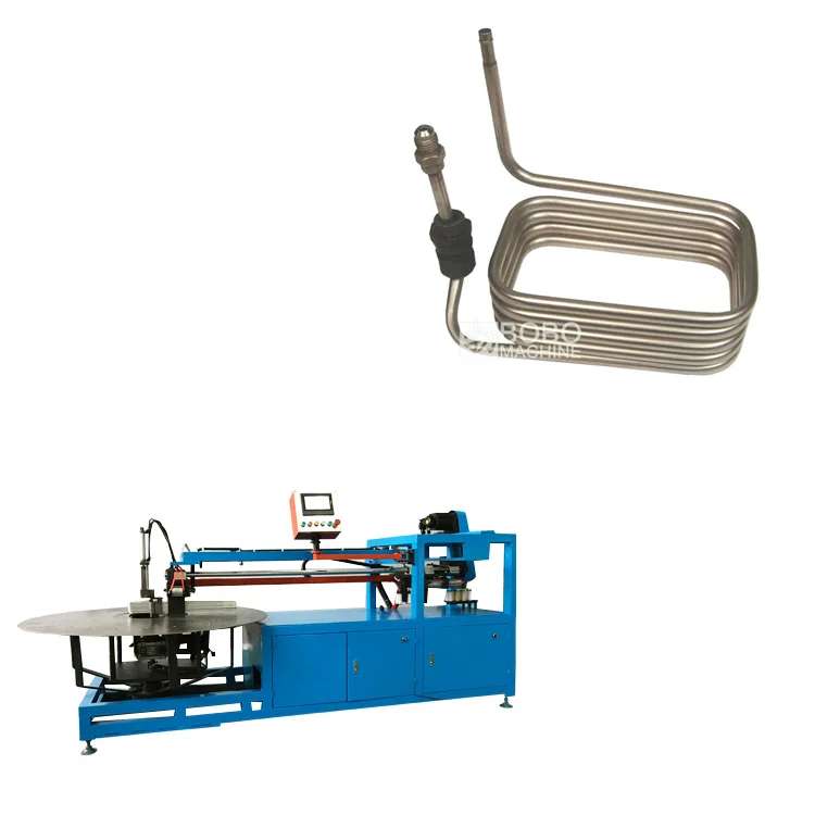 Customized Automatic Hydraulic Fin Evaporator Tube And Pipe Serpentine ...