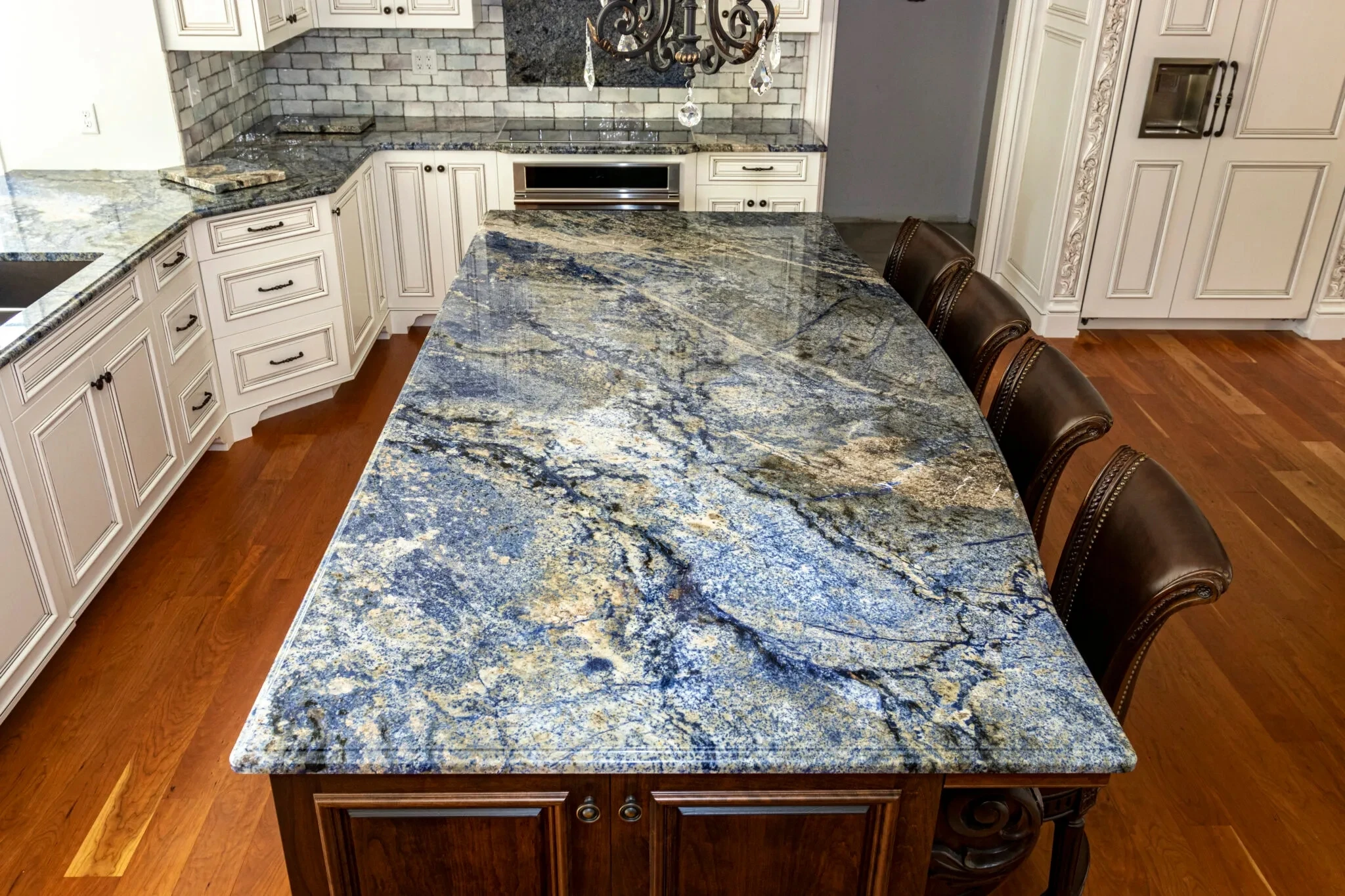 Blue Granite Slabs - Luxurious Exotic Natural Brazil Stone