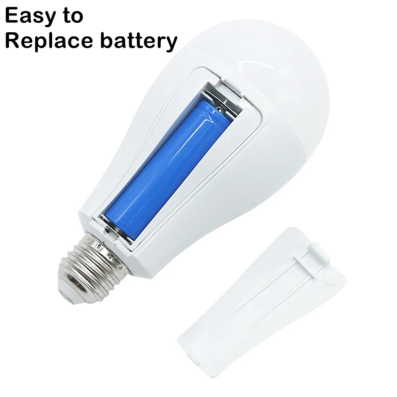 USB Rechargeable LED Emergency Bulb - 15W, 50000 Hours