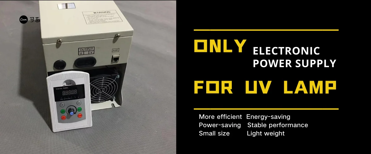 UV Lamp Electronic Transformer Power Supply for UV Lighting