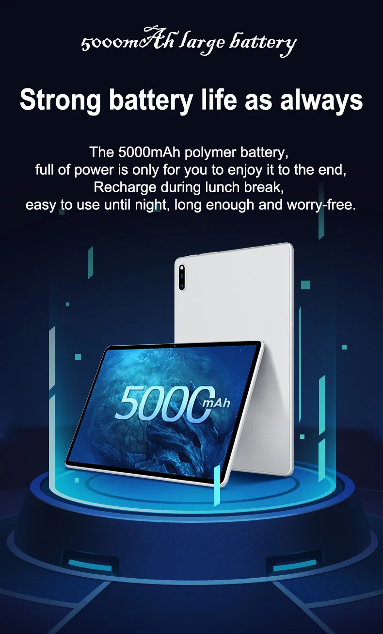 10 Inch Octa Core Dual Sim Tablet Android 12gb+512gb Tablet Pc With ...