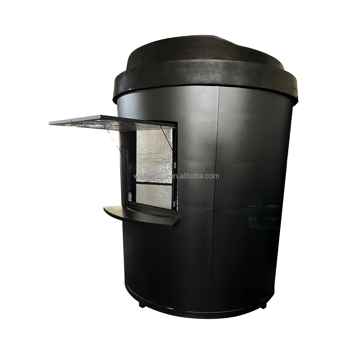 Cup Shape Coffee Shop Kiosk - Modern & Durable Design