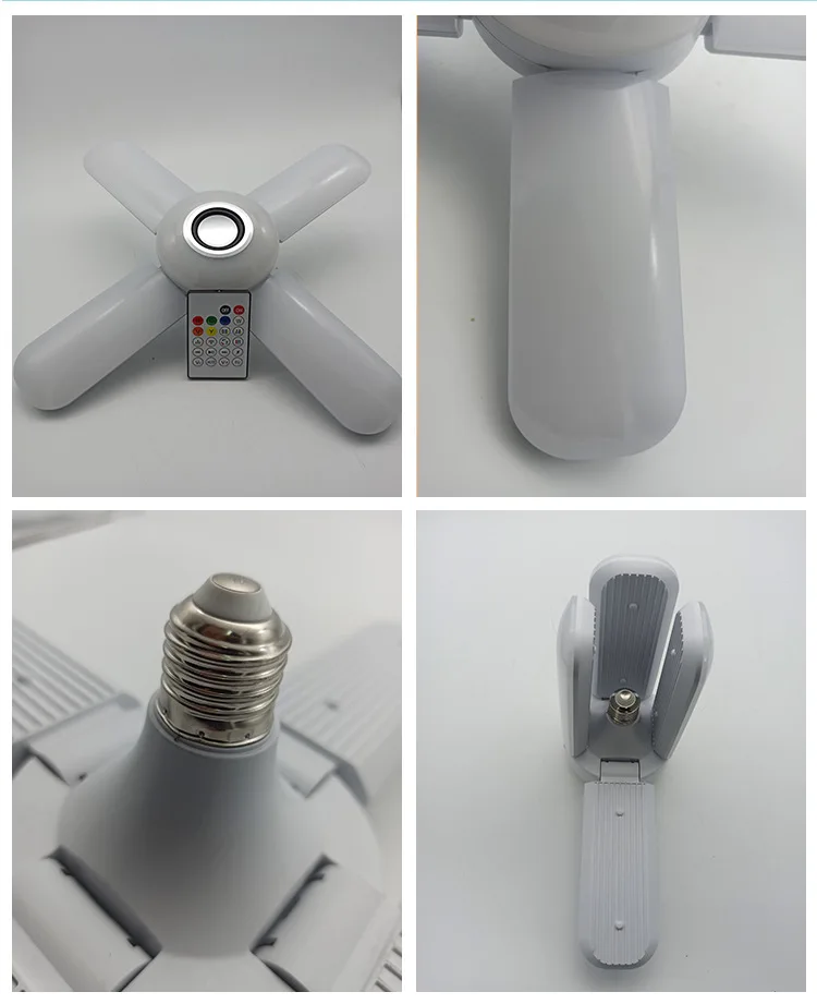 40W 50W RGB Football Folding Bulb - 30000 Hours Lifespan