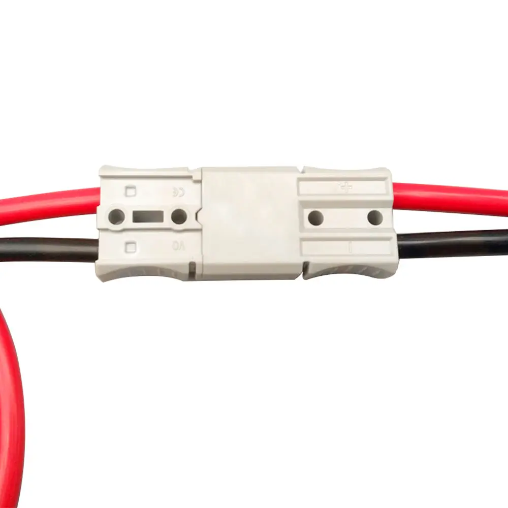 Forklift Charger Battery Cable Plug Connector 40A 600V