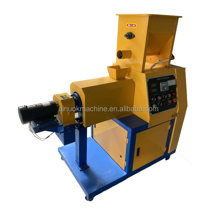 Alibaba.com: Fish Food Production 1mm-9mm Pellet Feed Extruder Machine ...