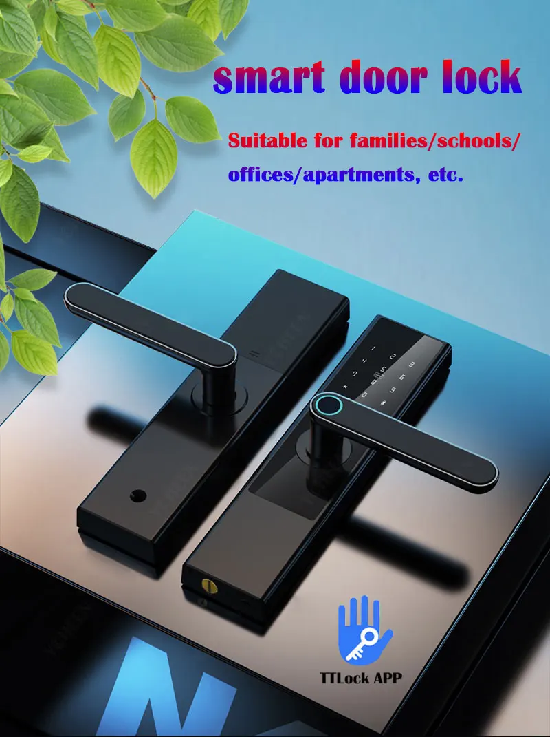 Home Electronics Ttlock App Smart Lock Waterproof Fingerprint Password ...