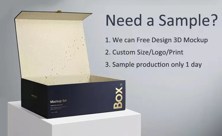 Custom Logo Printed Geschenkdoos - Large Double Open Door Gift Box