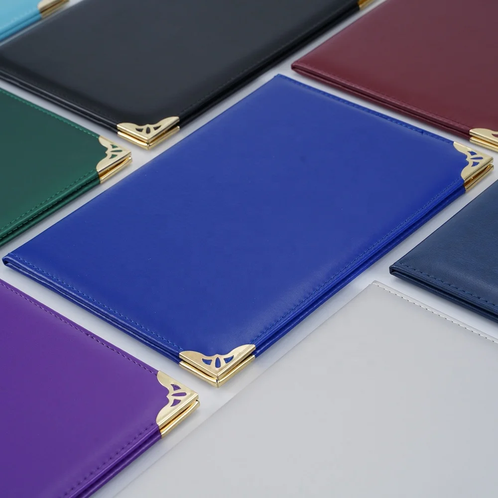 Diploma Cover A4 Certificate Holder PU,Blank Custom Leather Certificate ...