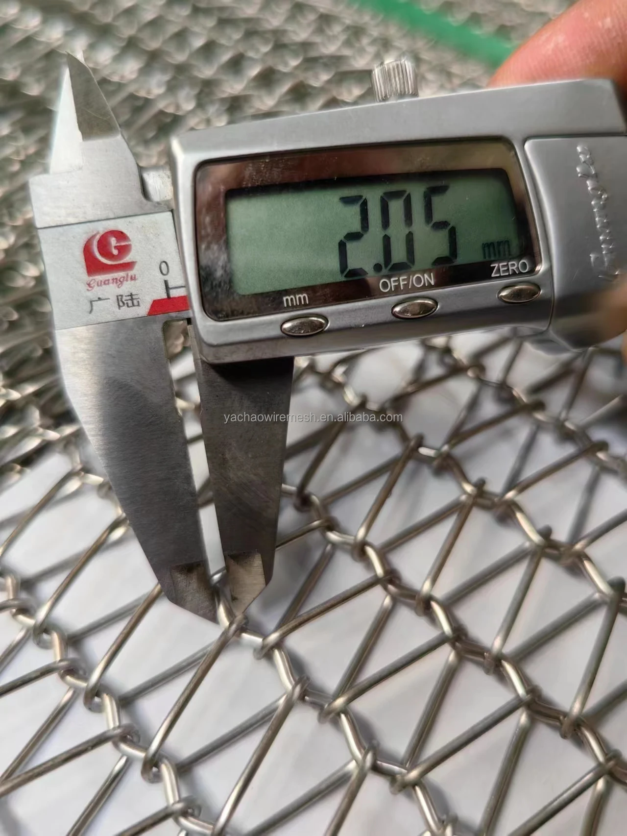 SS304 Chain Link Spiral Wire Mesh Conveyor Belt - Durable & Versatile