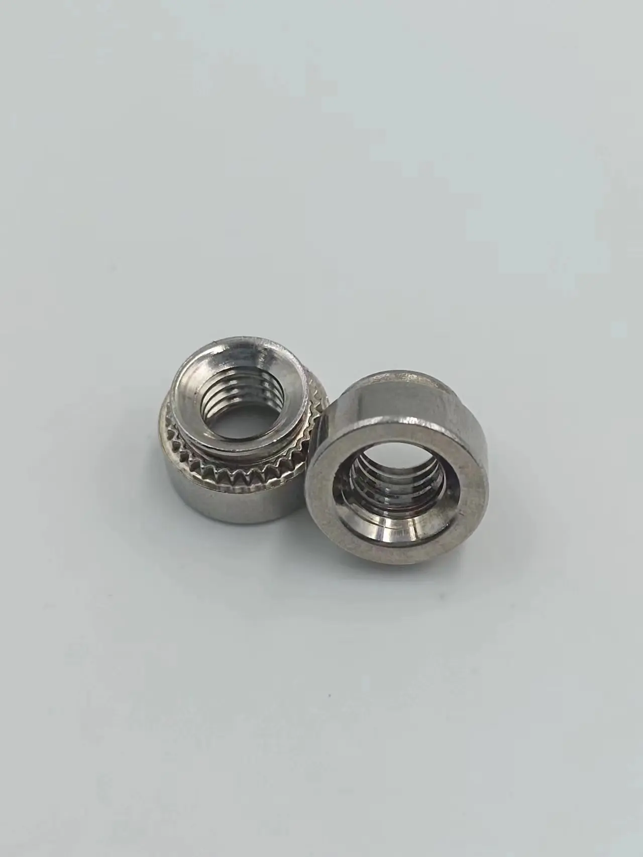 Stainless Steel Riveting Nut Carbon Steel Tooth Fastener With Blue And ...