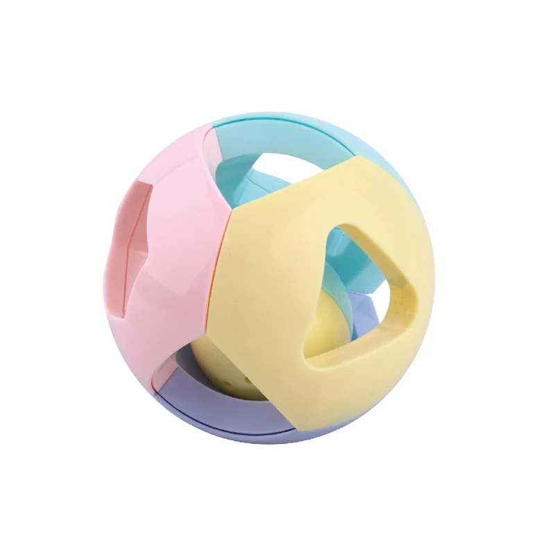 Animal Silicone Teething Rattling Bell Baby Rattle Activity Ball For 0 ...