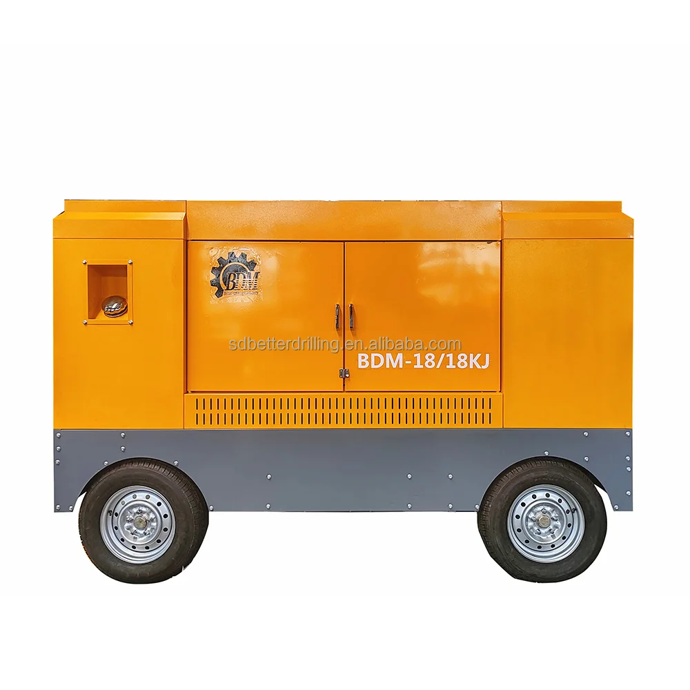 18 Bar 20 Bar Air Compressor 650cfm for Mining & Drilling