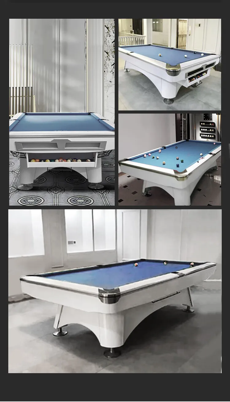 Six Generation Fancy Nine Ball Billiards Table, Table Tennis Game ...