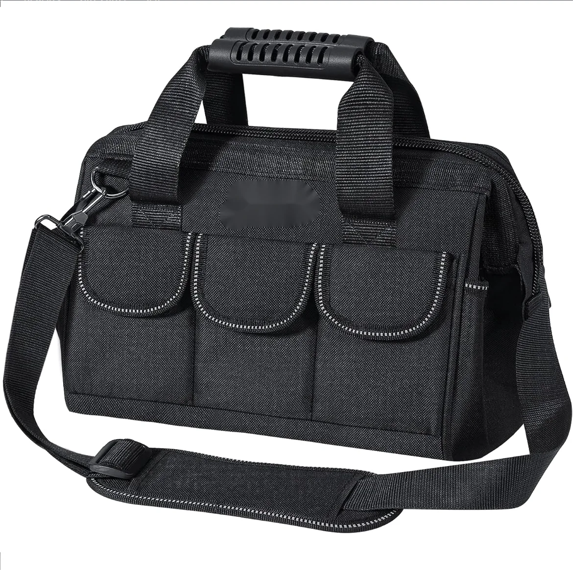 Custom 12in Tool Bag With Waterproof Soft Bottom,Multi-pockets Wide ...