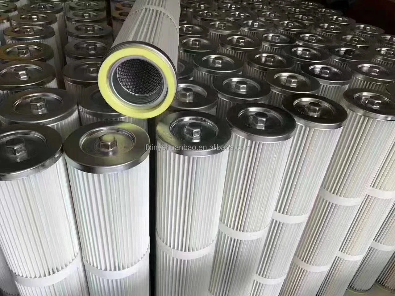Polyester Dust Collector Cylinder Filter Element Dust Cartridge Dust ...