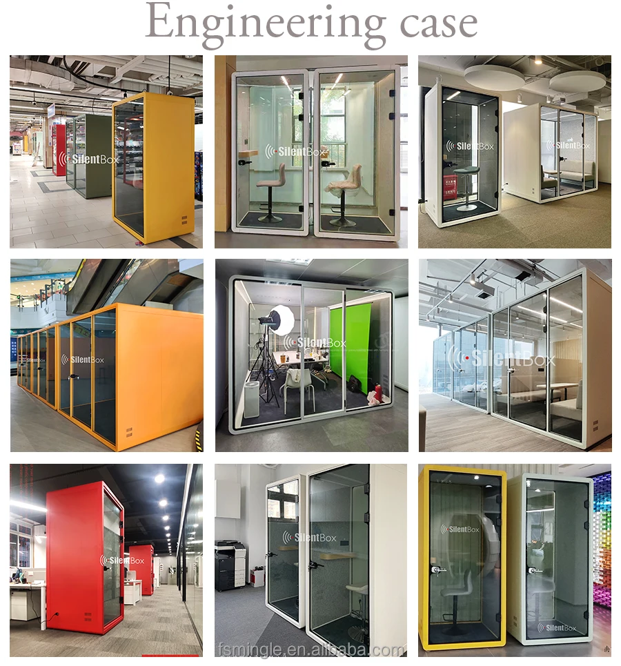 Single Seater Office Meeting Booth - Acoustic Privacy Pod