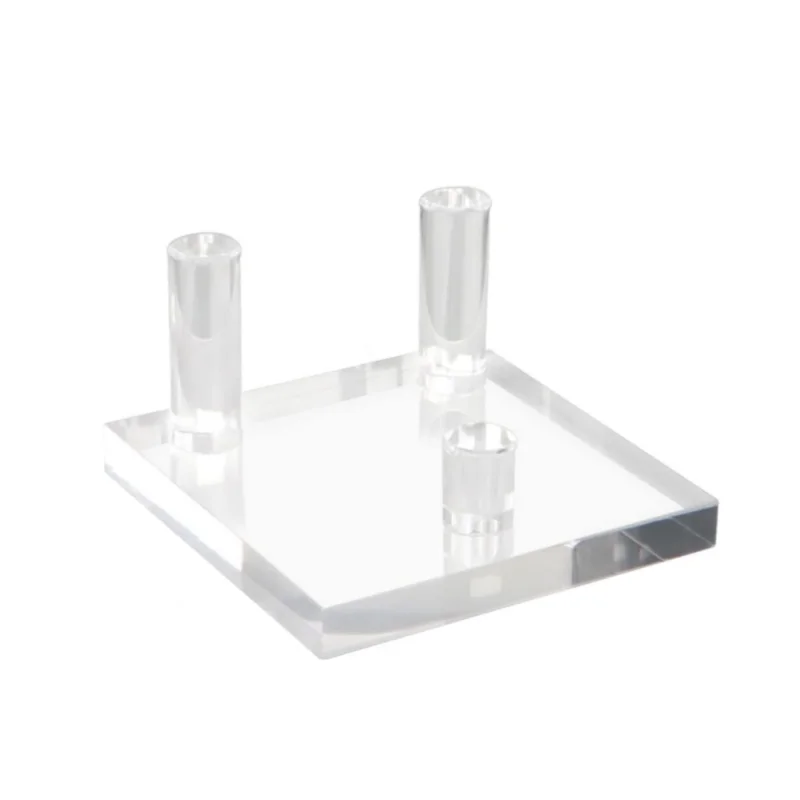 LS Three-Peg Clear Acrylic Display Stand Small Collectibles 65*65mm ...