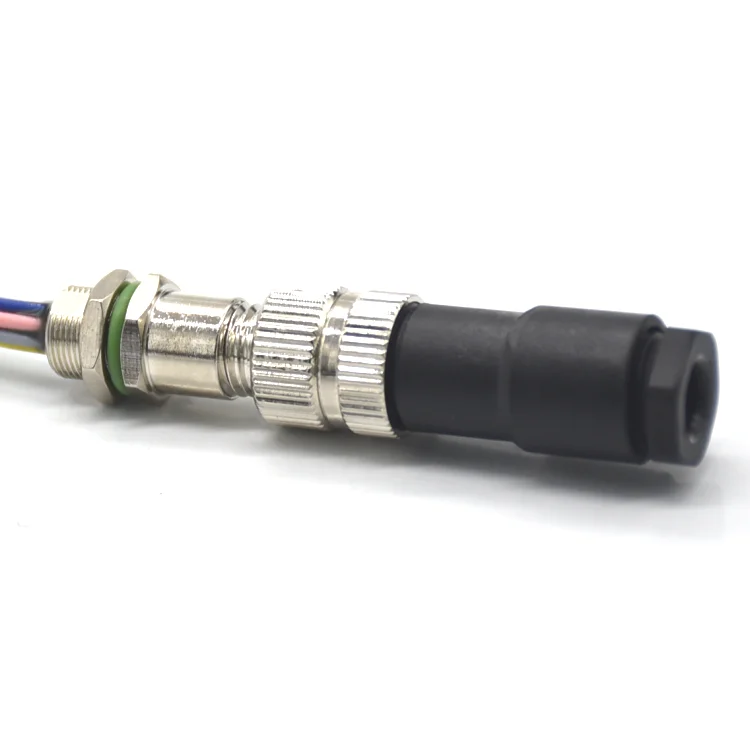 M8 Circular Connector 8 Pin - Industrial Waterproof Plug