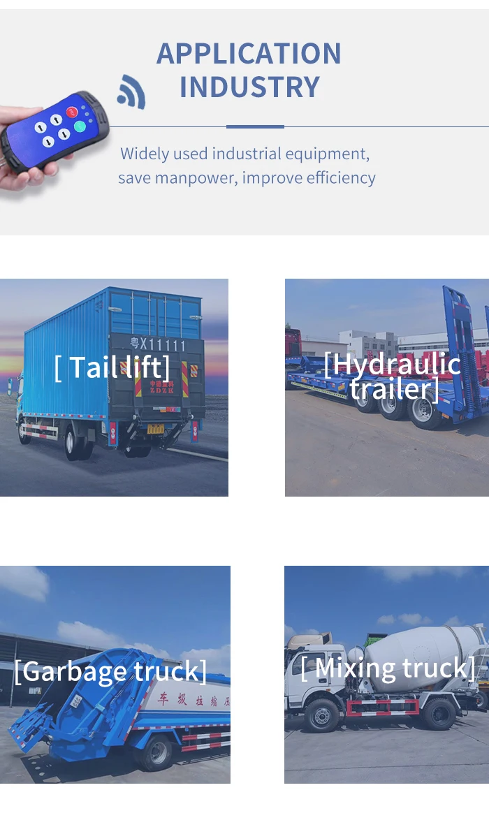 A400 LCC Telecrane Radio Truck Ramp Tailgate Wireless Control