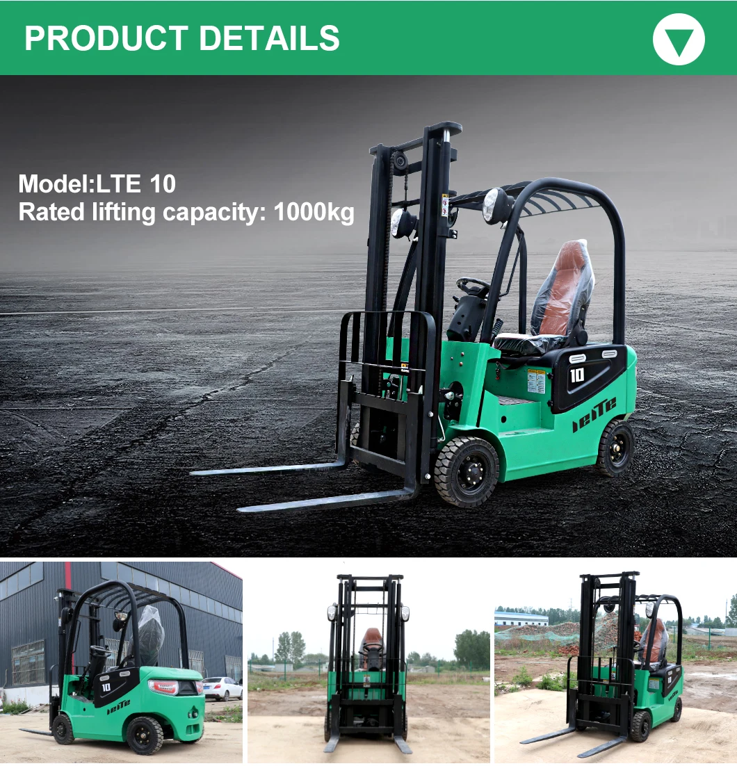 Electric Hydraulic Forklift Stacker Small Loading And Unloading Truck Hand Push Forklift - Buy ...