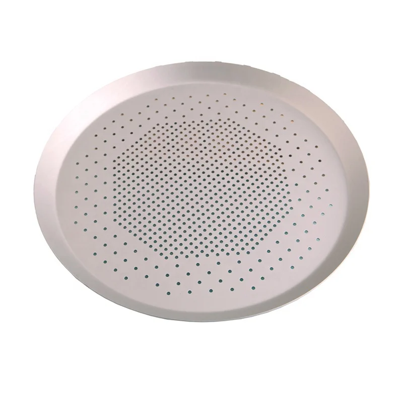 Stackable Commercial Pizza Bakeware Aluminium Metal Punched Perforated ...