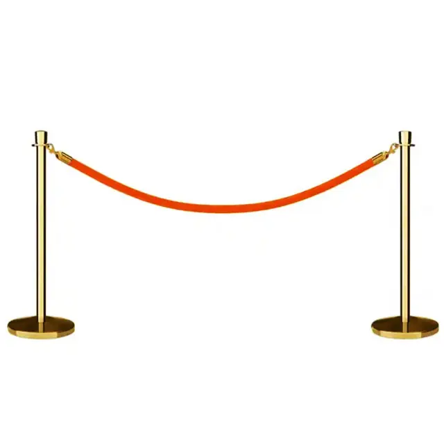 Red Carpet Stand with Gold VIP Queue Poles Hemp Rope Roadway Products ...