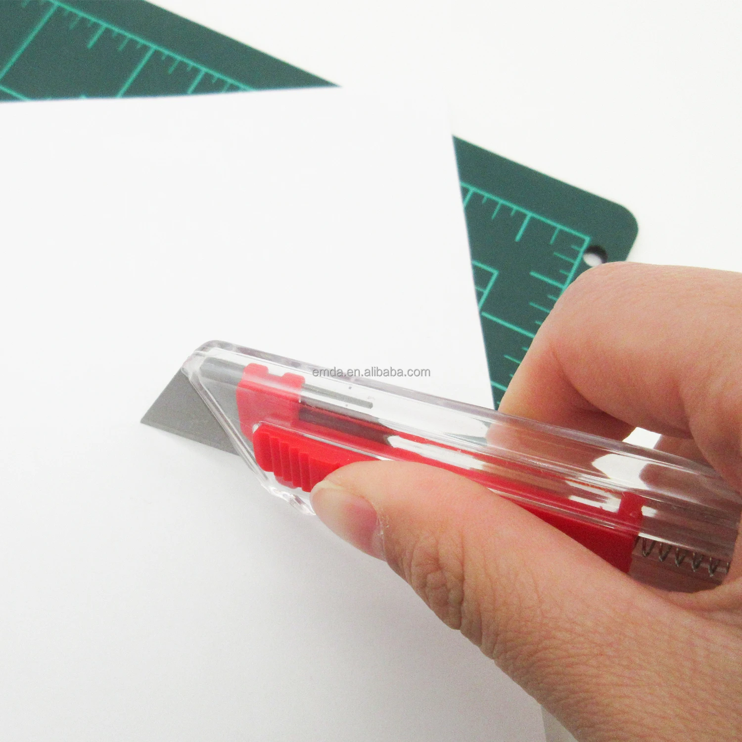 Self-retracting Retractable Utility Box Cutter Safety Cutter And Blade ...