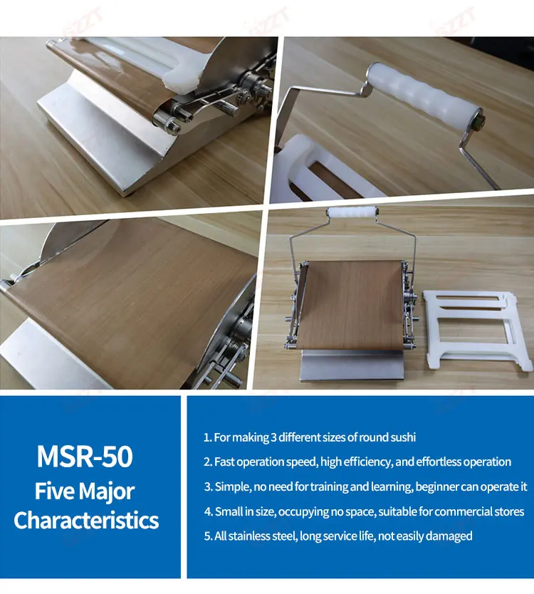 Innovative Sushi Rolling Machine - High Efficiency & Low Cost